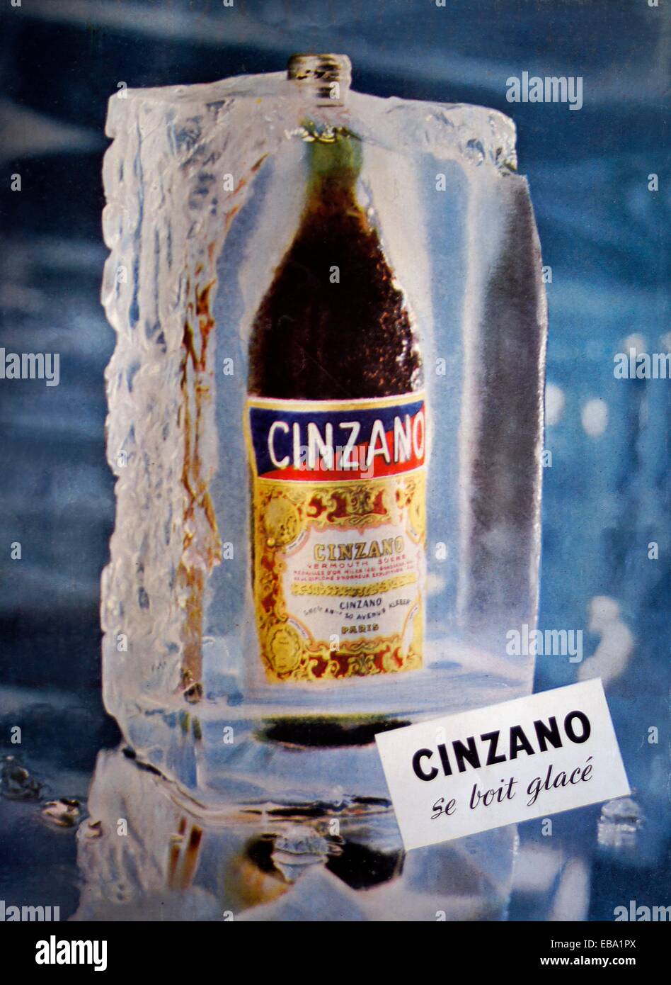 Cinzano vermouth hi-res stock photography and images - Alamy
