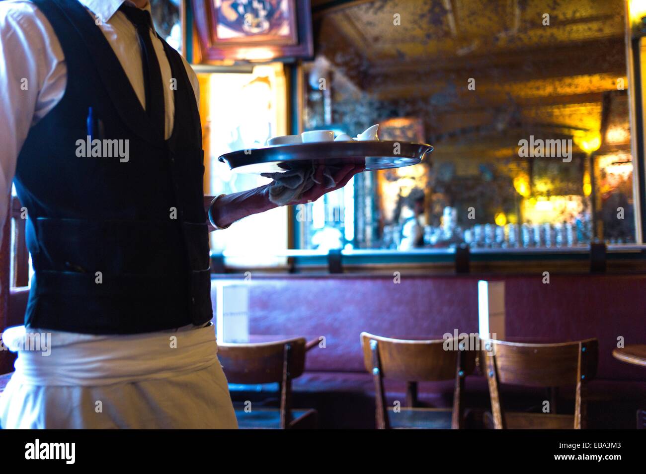 Male Waiter France High Resolution Stock Photography and Images - Alamy