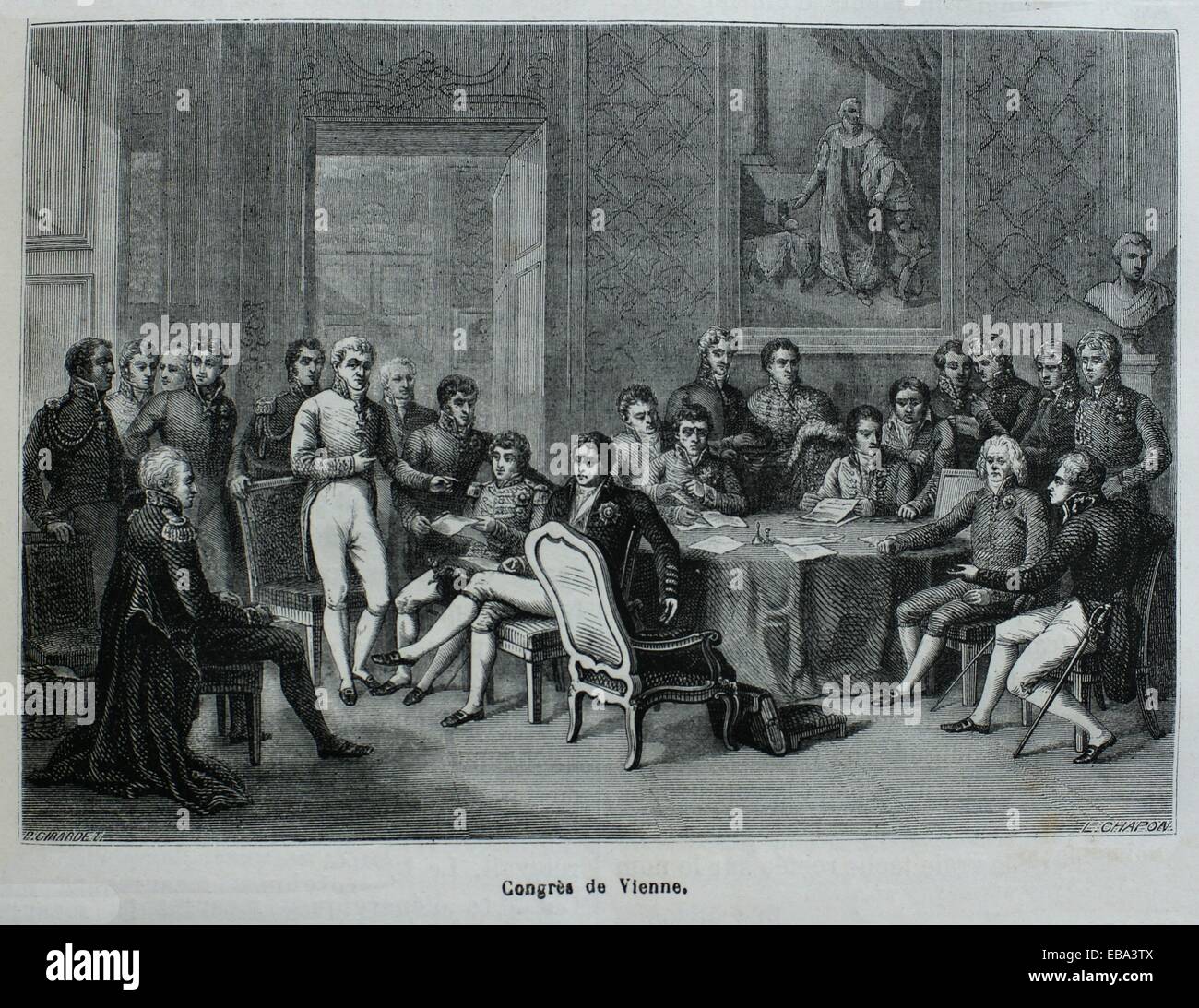 The Congress Of Vienna 1815 Stock Photos & The Congress Of Vienna 1815 ...