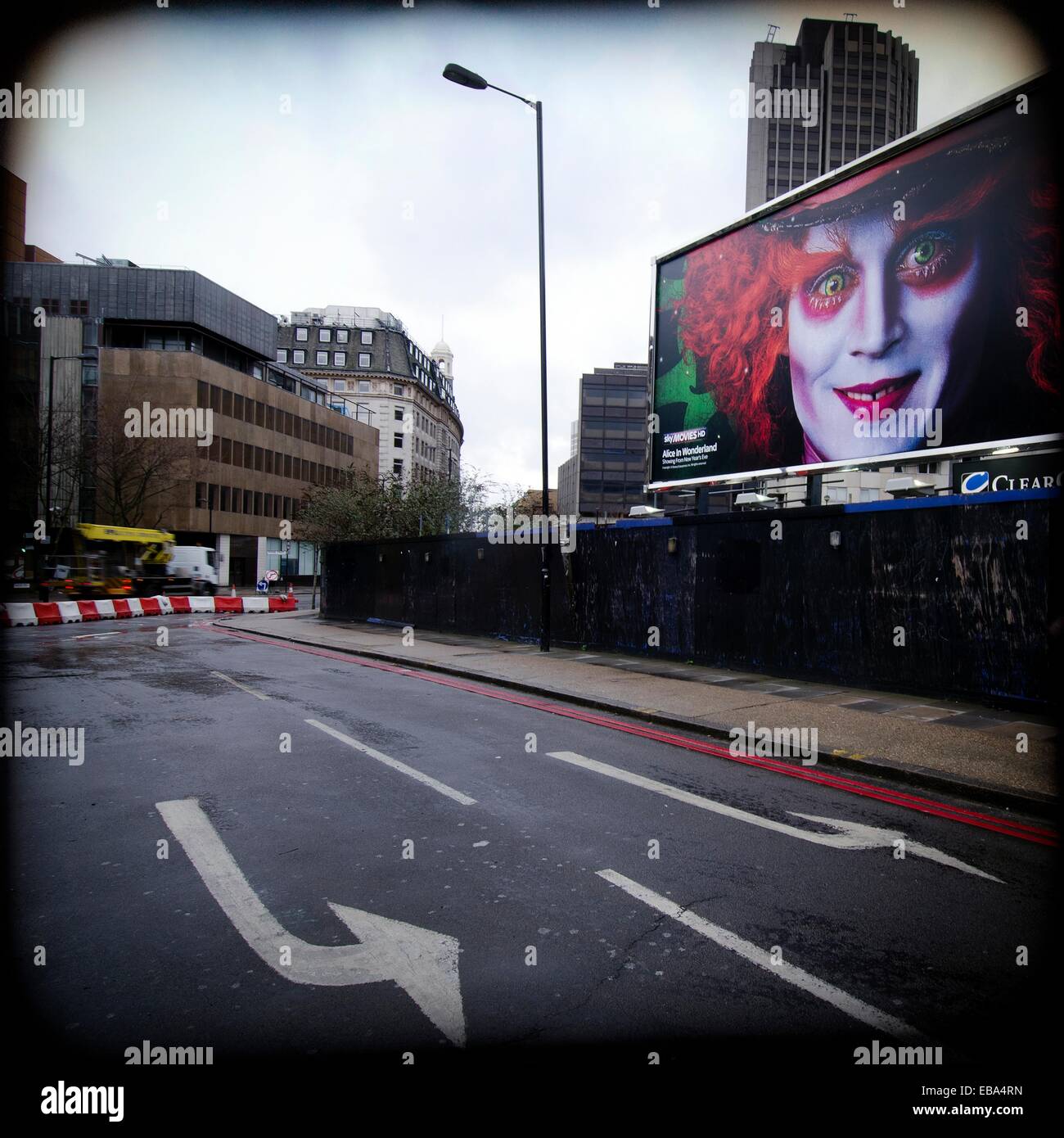 Street advert hi-res stock photography and images - Alamy