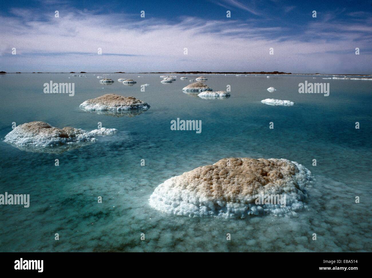 Salin formation in Chott El Jerid Dry lake 250 km x 20 km Southern ...