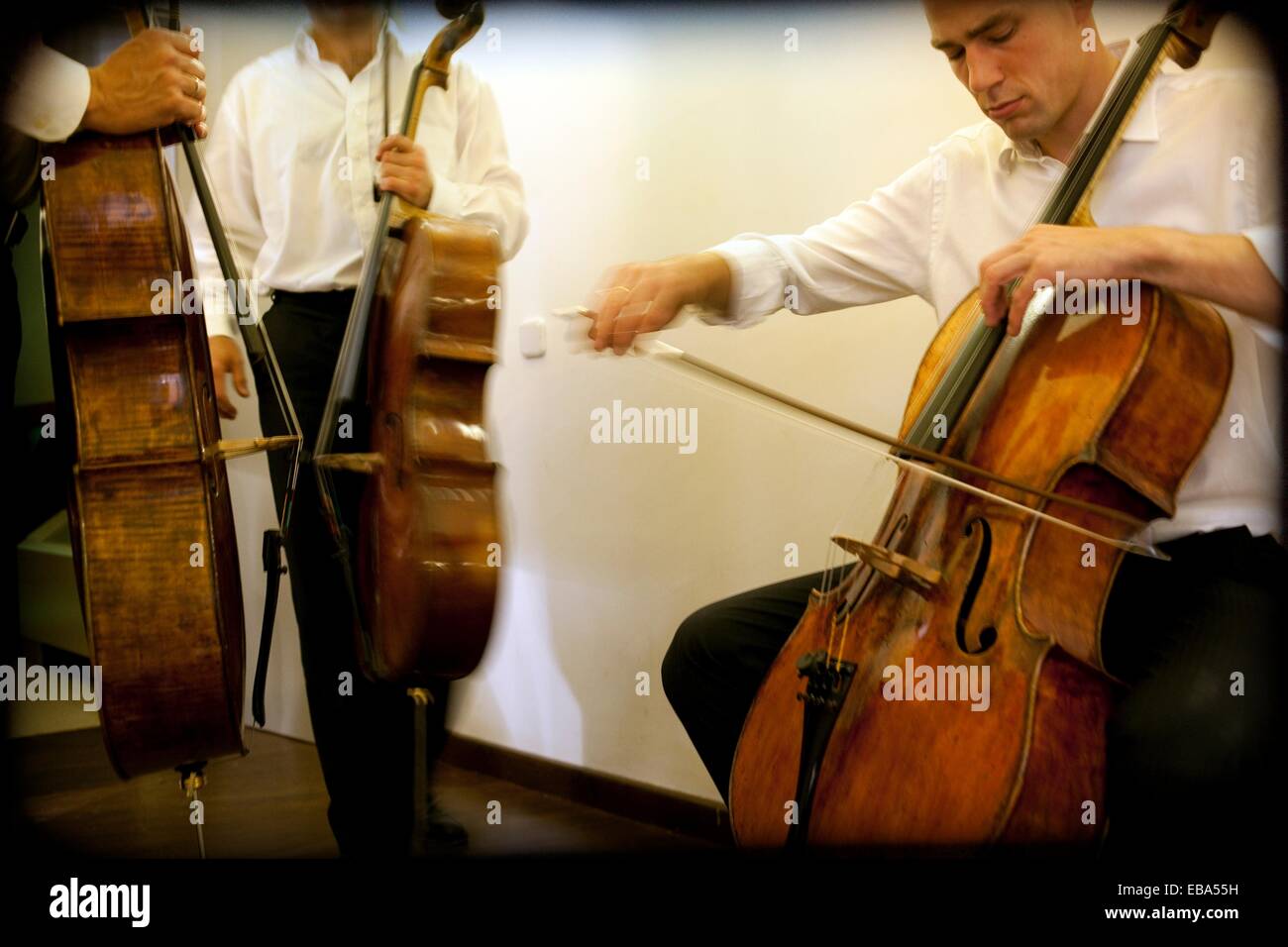 Cellist orchestra hi-res stock photography and images - Alamy
