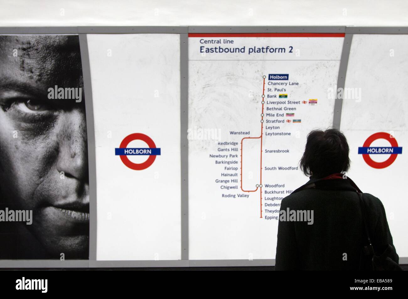 Holborn underground station london hi-res stock photography and images ...