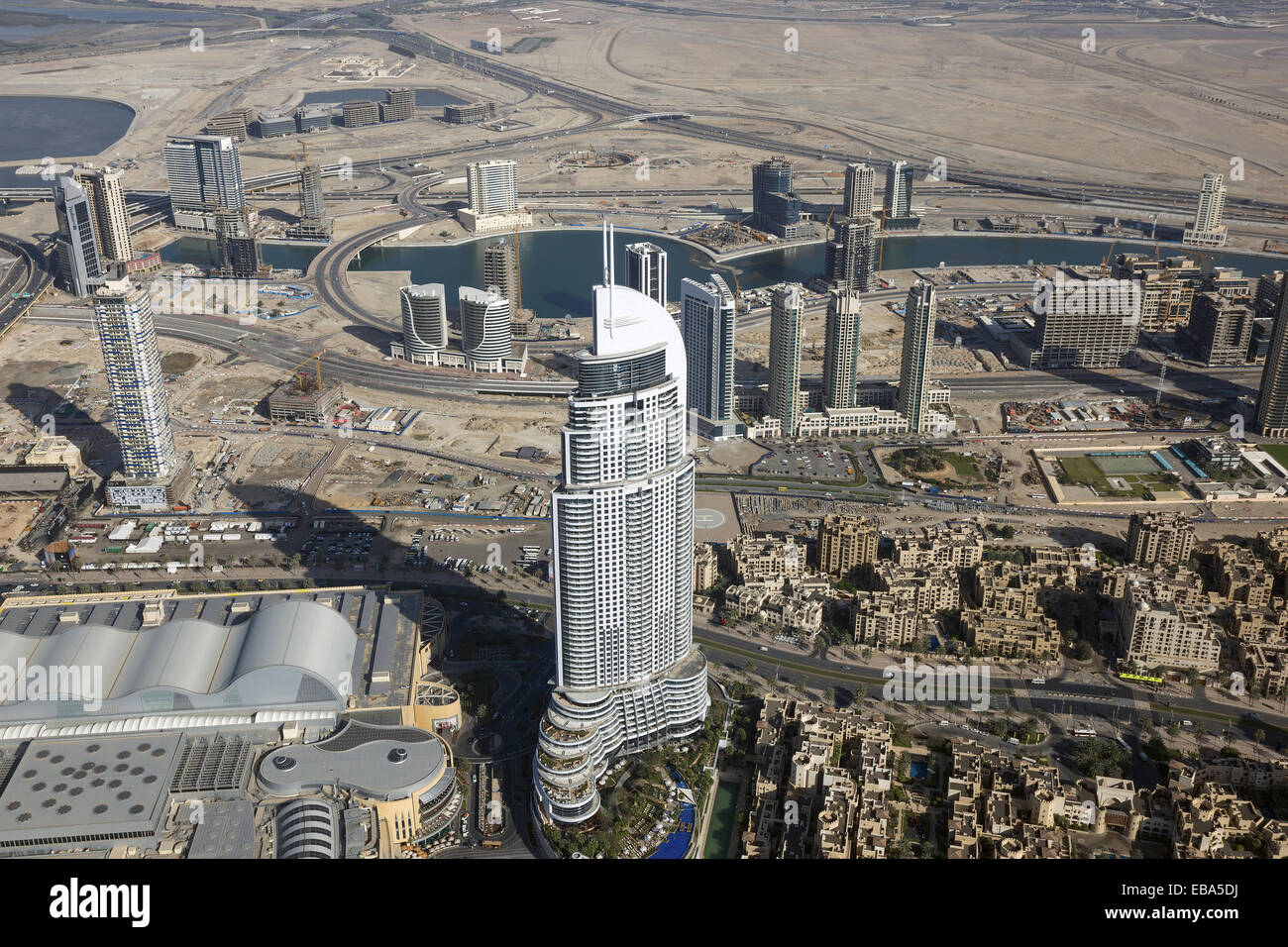 Overview. Dubai. UAE Stock Photo - Alamy