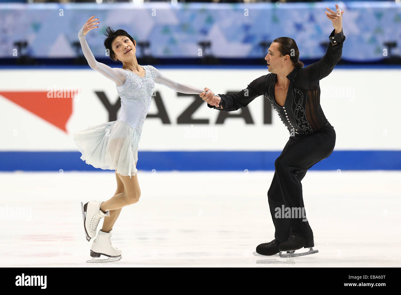 Osaka, Japan. 28th Nov, 2014. Yuko Kawaguchi Alexander Smirnov (RUS ...