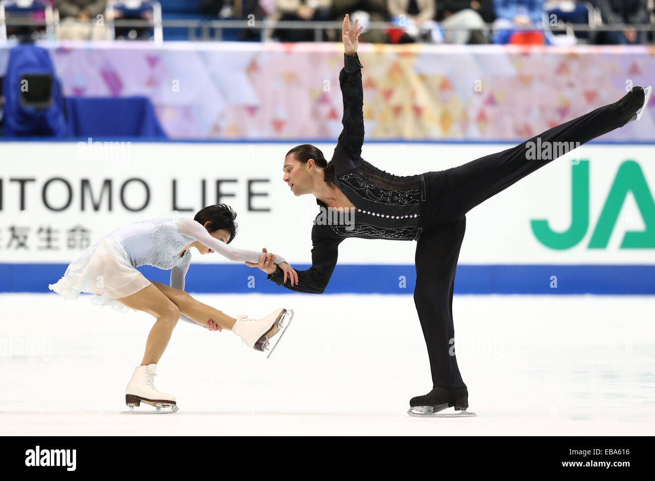 Osaka, Japan. 28th Nov, 2014. Yuko Kawaguchi Alexander Smirnov (RUS ...