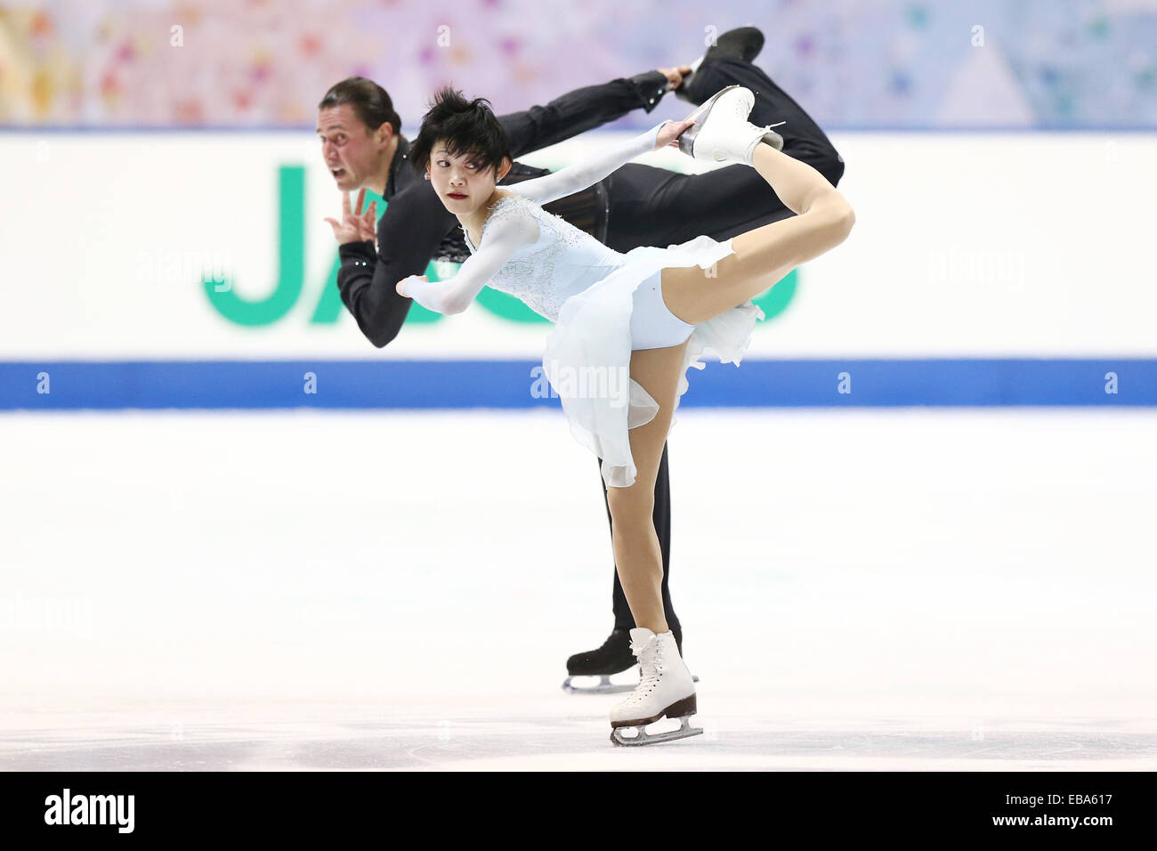 Osaka, Japan. 28th Nov, 2014. Yuko Kawaguchi Alexander Smirnov (RUS ...