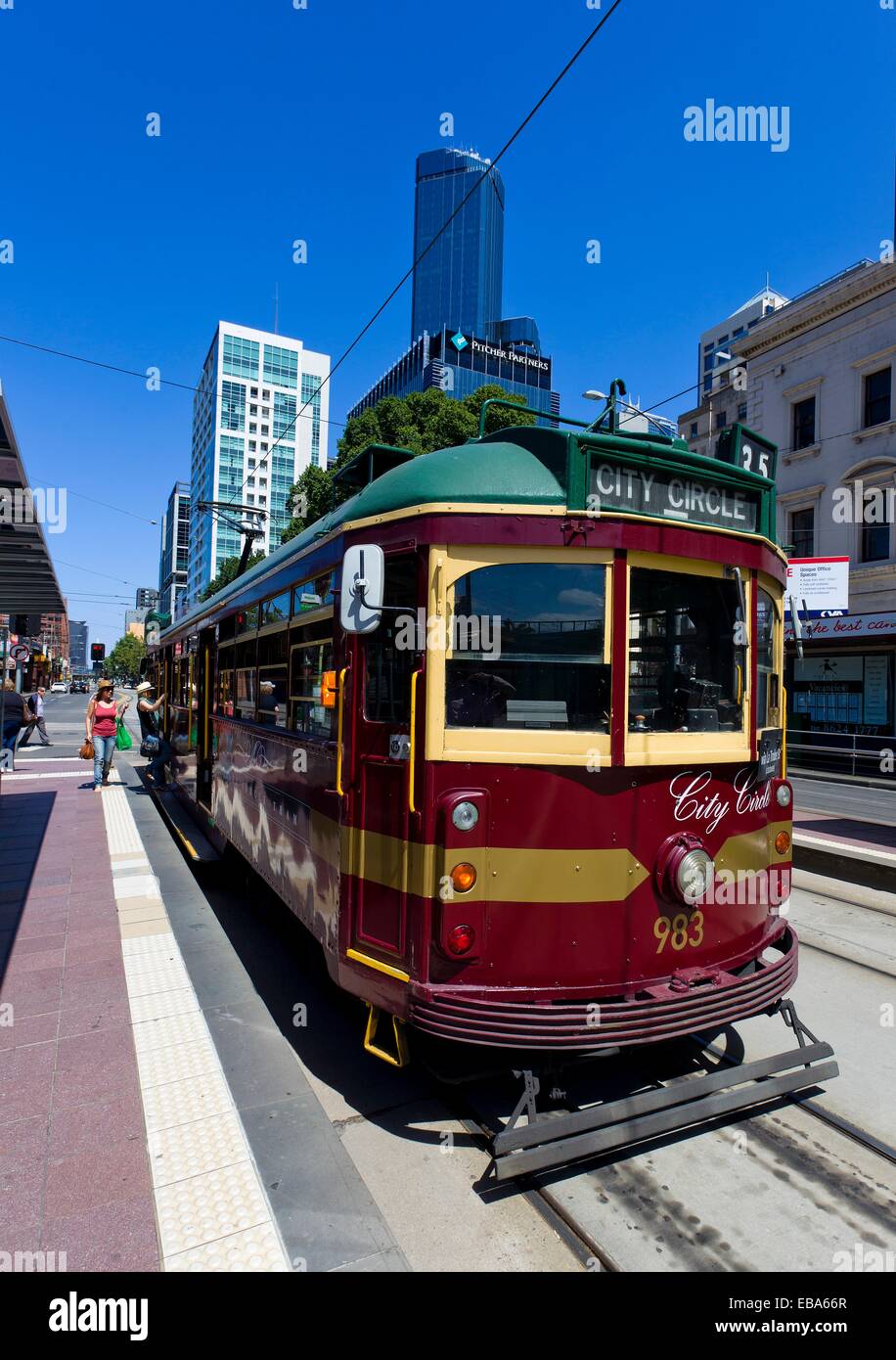 Melbourne trolley hi-res stock photography and images - Alamy