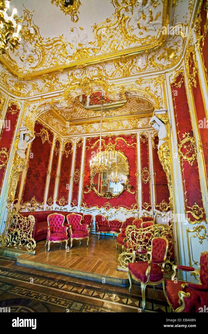 interior gallery Hermitage Museum winter palace Saint Petersburg Russia ...