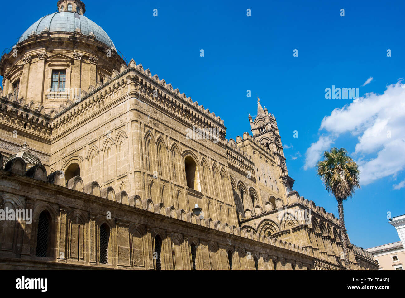 The Cathedral, Duomo, Palermo Sicily Stock Photo - Alamy