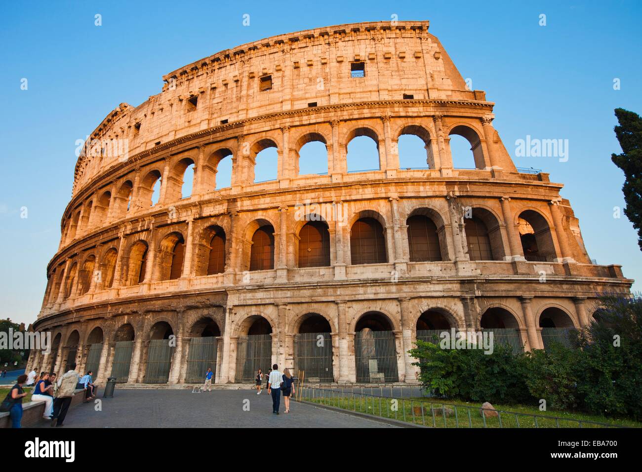Colisseum Rome Lacio Italy Stock Photo - Alamy