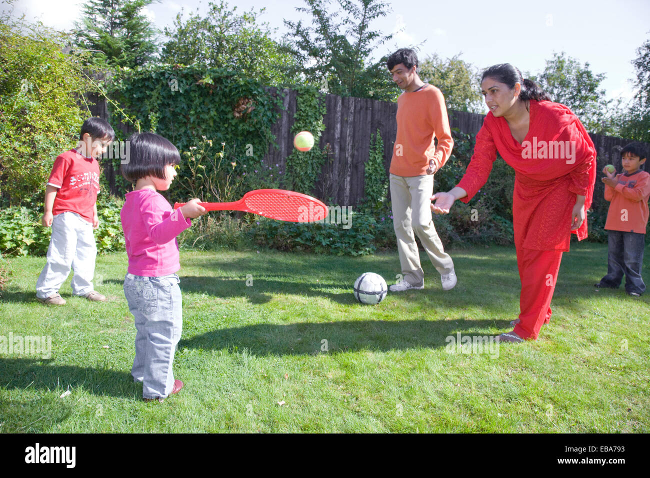 Adult garden racket hi-res stock photography and images - Alamy