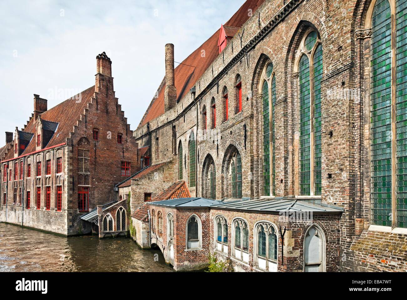Memling Museum in the St John´s Hospital complex, Brugge, Bruges Stock ...