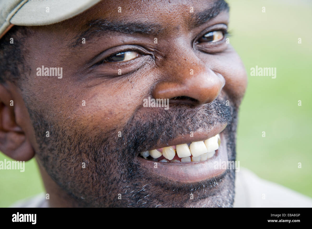 Portrait of a man smiling Stock Photo - Alamy
