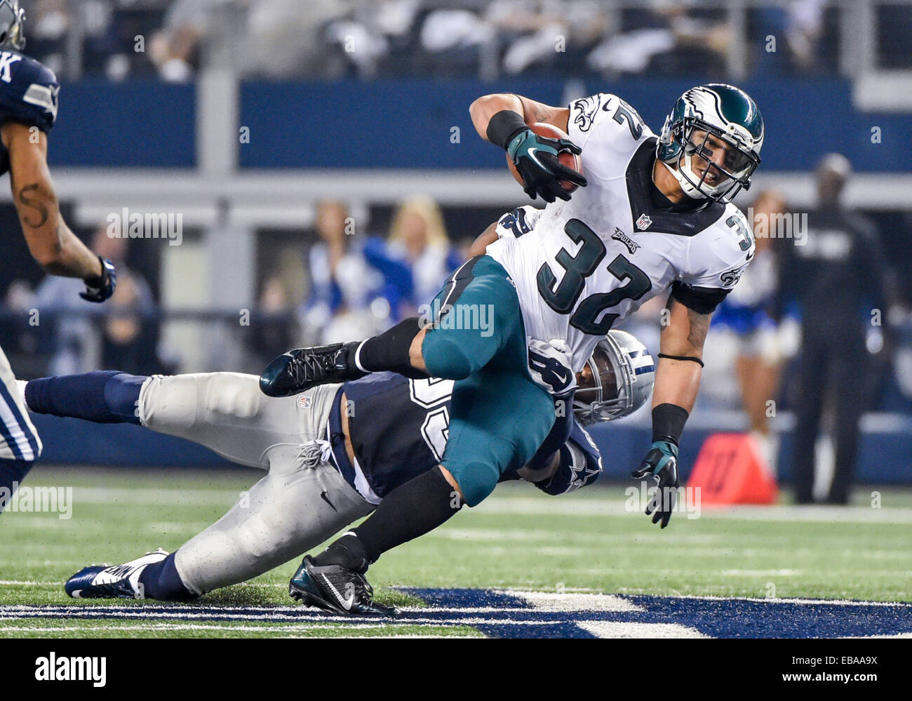 Arlington, Texas, USA. 27th Nov, 2014. Philadelphia Eagles running back ...