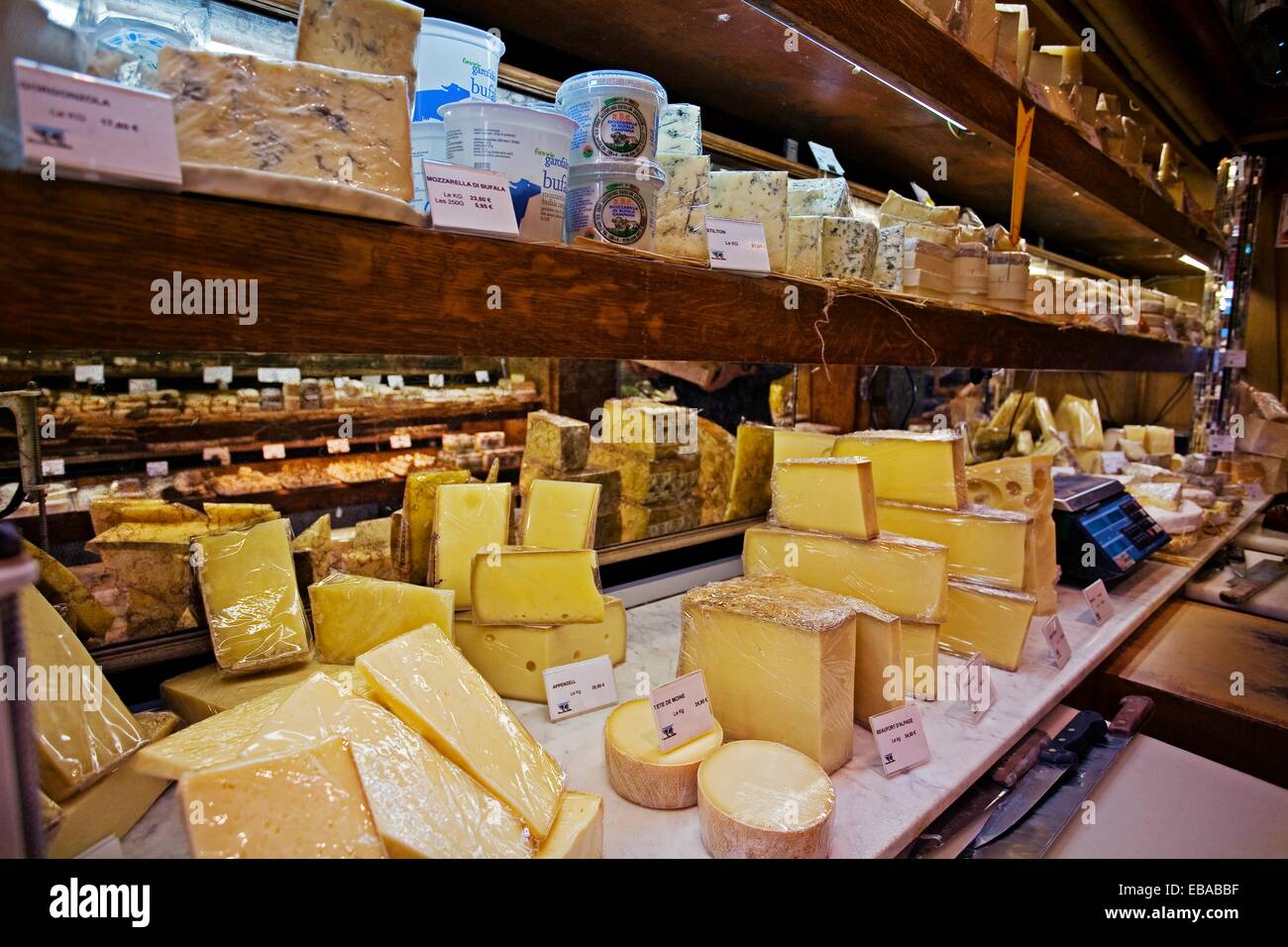Cheese shop interior paris france hi-res stock photography and images ...