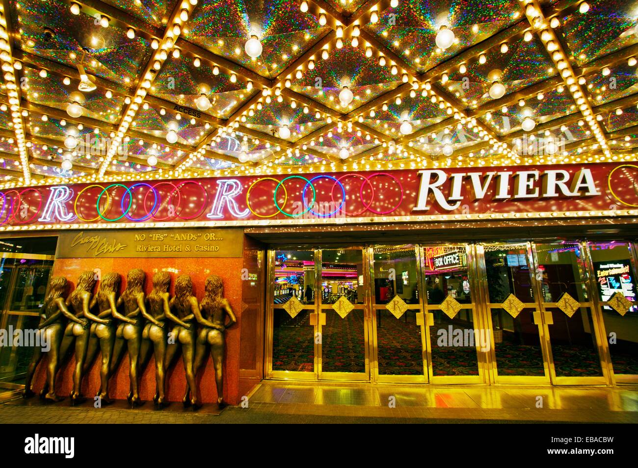 Riviera hotel casino las vegas nevada hi-res stock photography and ...