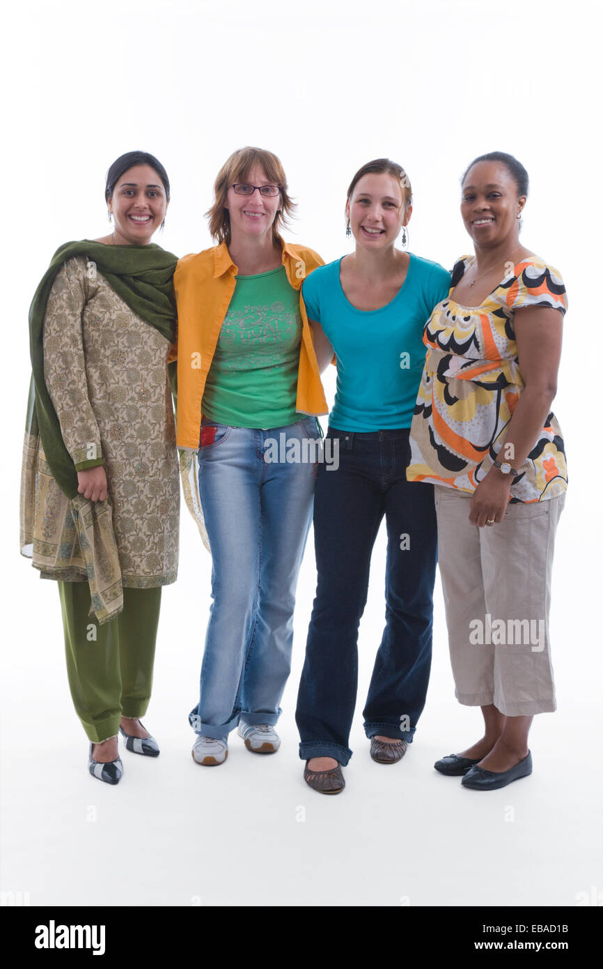 Mixed ethnic groups of people hi-res stock photography and images - Alamy