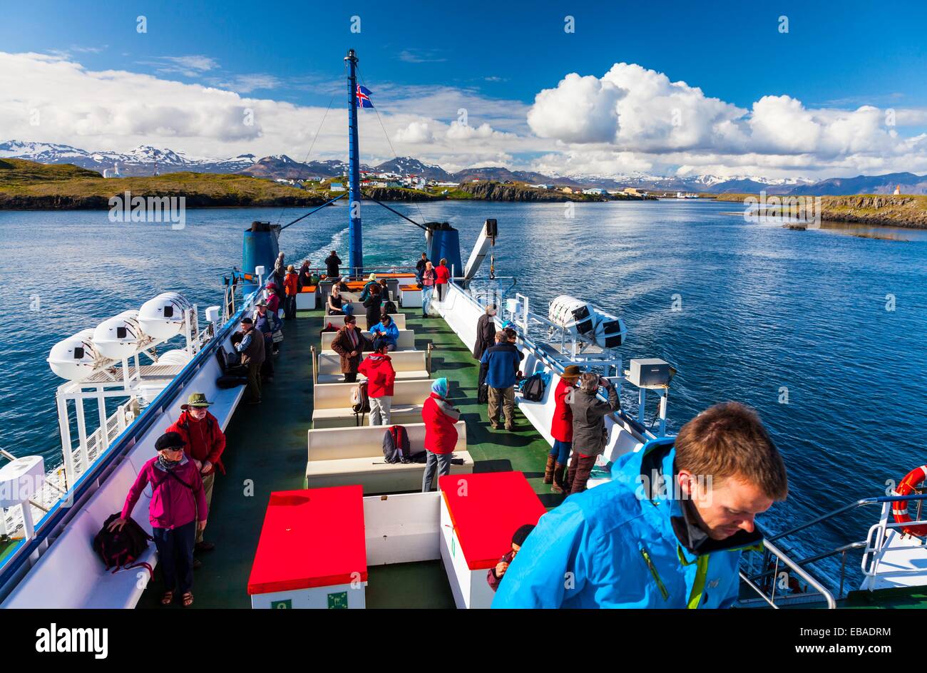 Westfjords ferry hi-res stock photography and images - Alamy