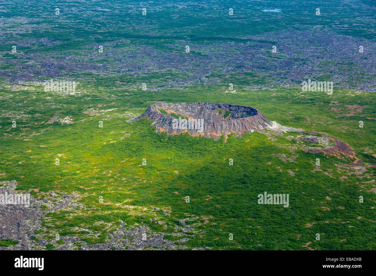 Eldborg Crater Iceland Europe High Resolution Stock Photography and ...
