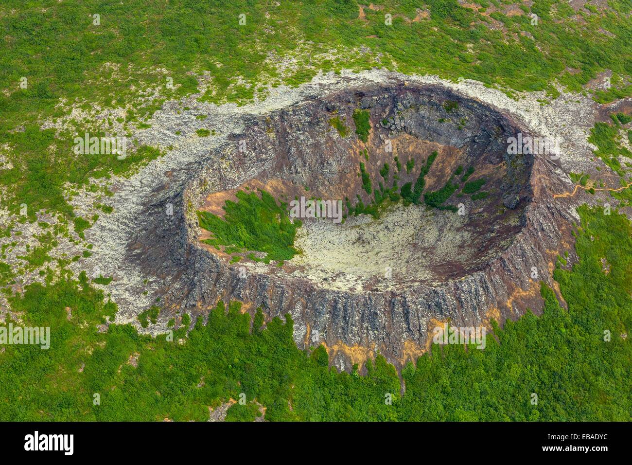 Eldborg Crater Iceland Europe High Resolution Stock Photography and ...