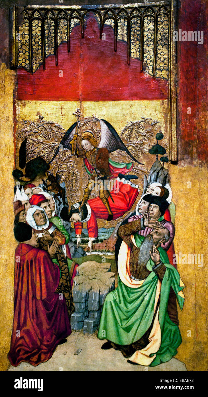 Saint Michael Vanquishes the Antichrist ( Church of Santa Maria del Pi ...