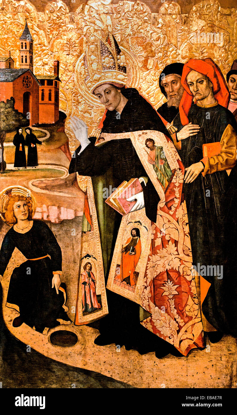 Saint Augustine Meditates on the Trinity when the Child Jesus Appears ...