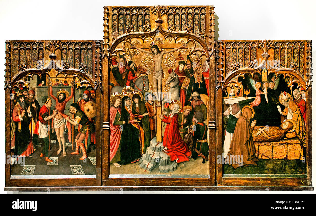 Martyrdom of Saint Bartholomew; Calvary; Death of Saint Mary Magdalene ...