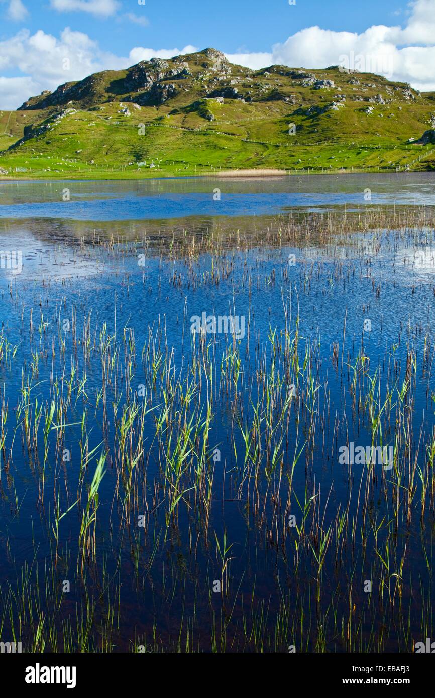 Loch Dail Beag Lake. Lewis Island. Outer Hebrides. Scotland UK Stock ...