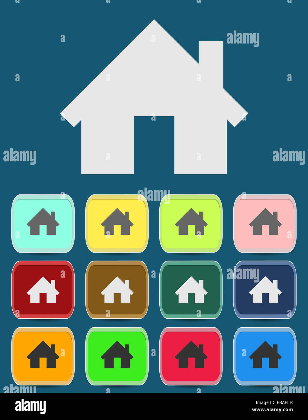 Real state icon hi-res stock photography and images - Alamy