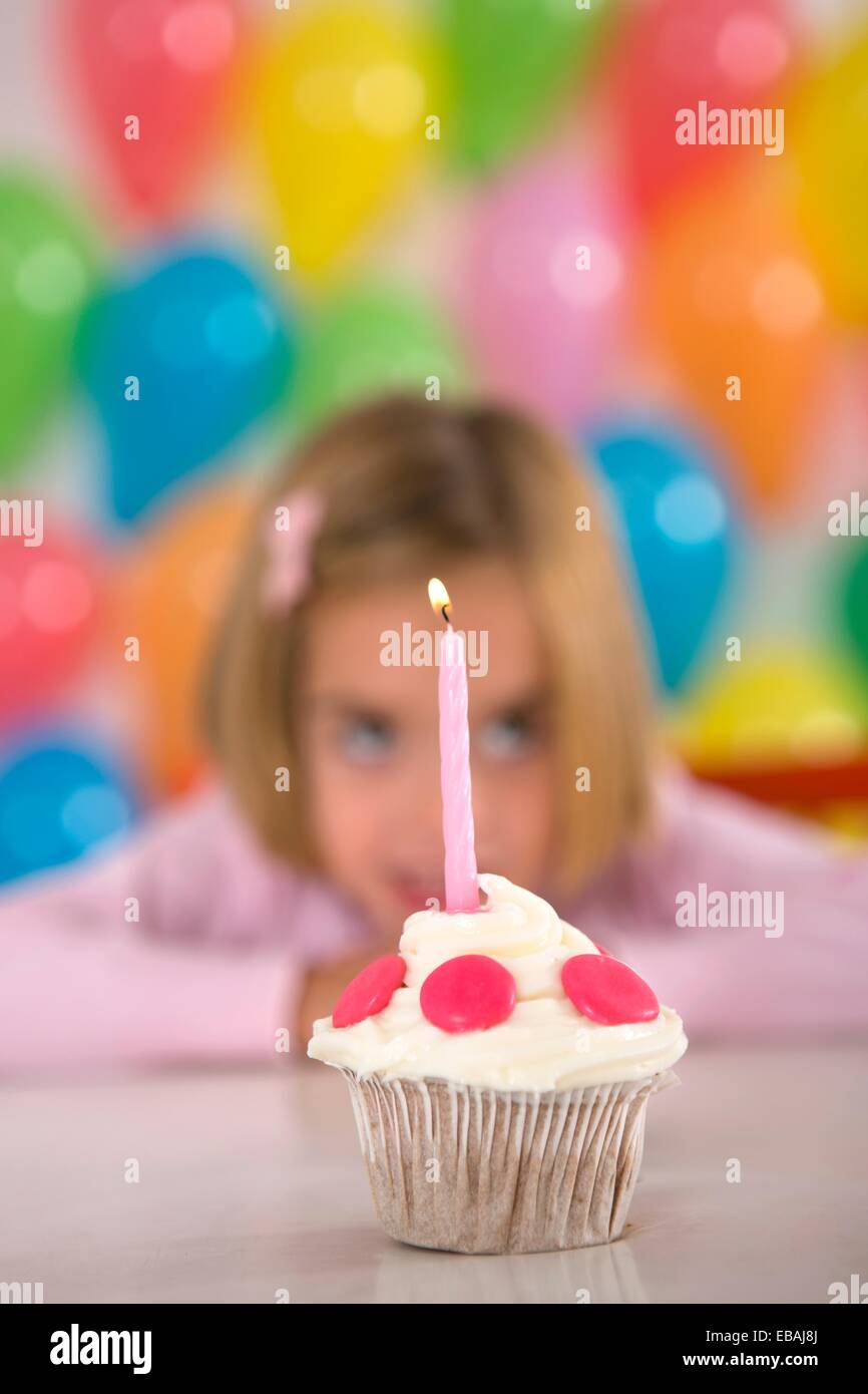 Four Year Old Girl Celebrating Her Birthday Stock Photo Alamy four-year-old-girl-celebrating-her-birthday-stock-photo-alamy