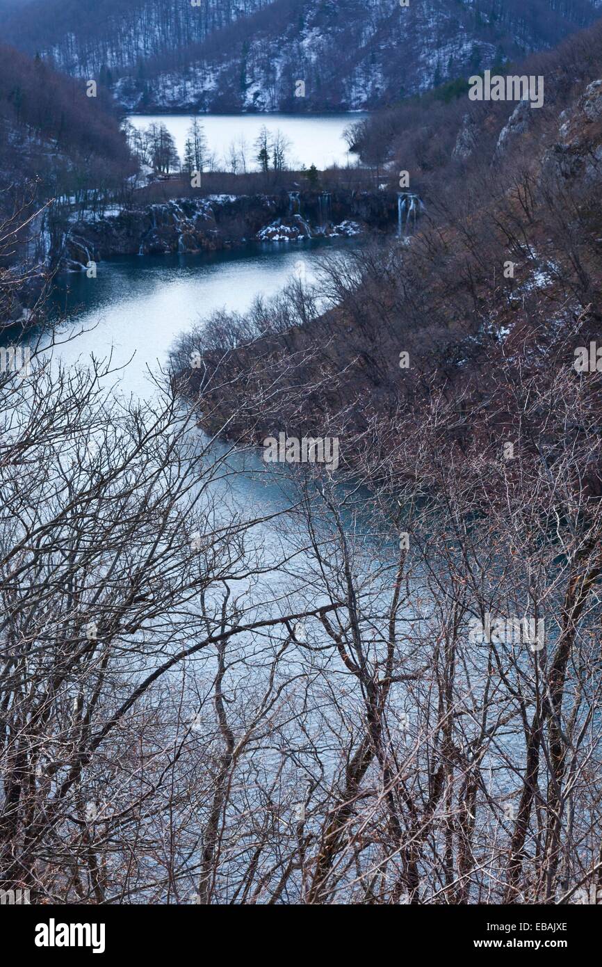 Plitvice Lakes National Park Lika region Croacia Stock Photo - Alamy