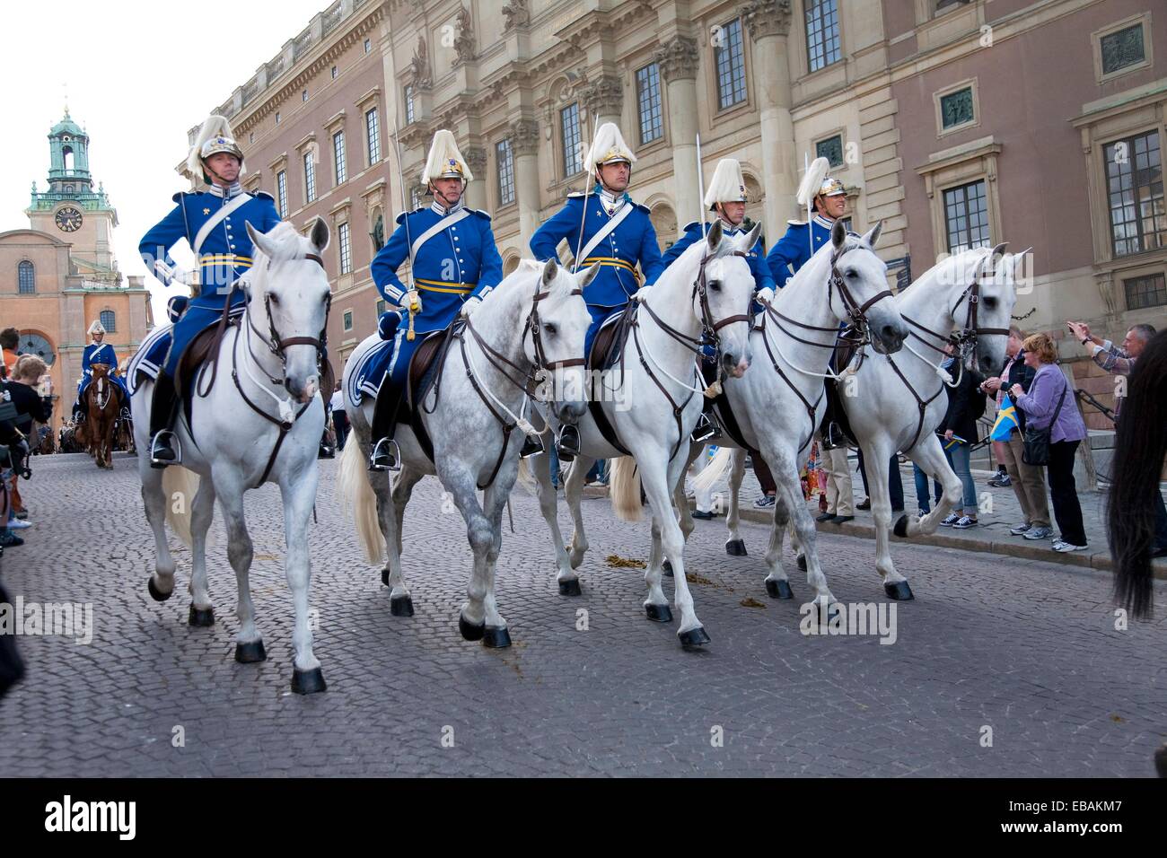 Sweden stockholm royal horse guard hi-res stock photography and images ...