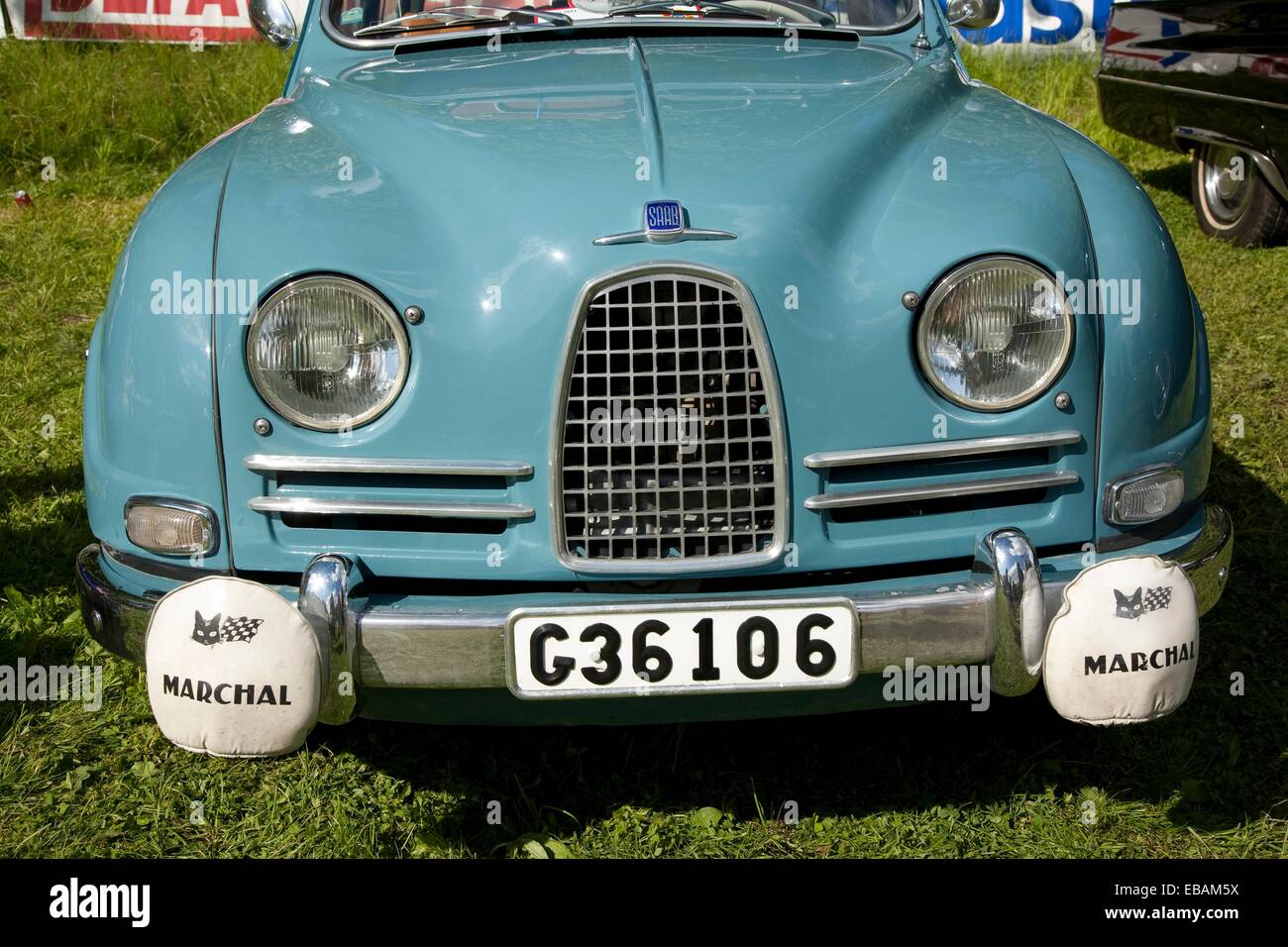 Saab- 60´s car Stock Photo - Alamy