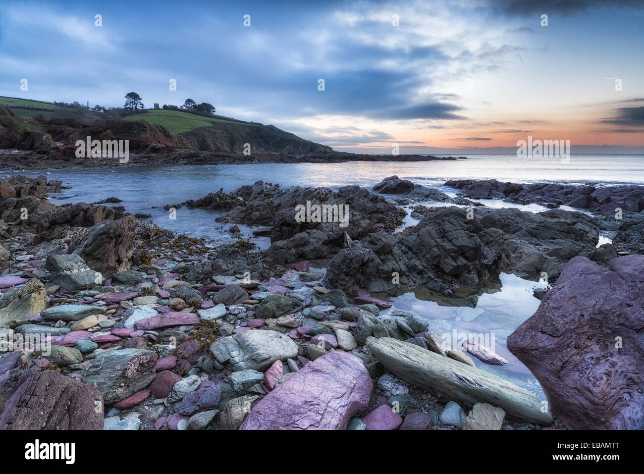 Talland bay hi-res stock photography and images - Alamy