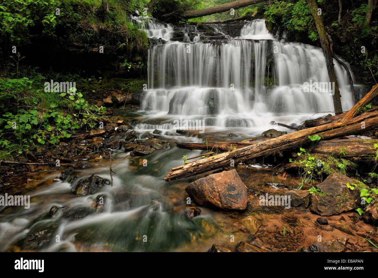 Munising falls scenic area hi-res stock photography and images - Alamy