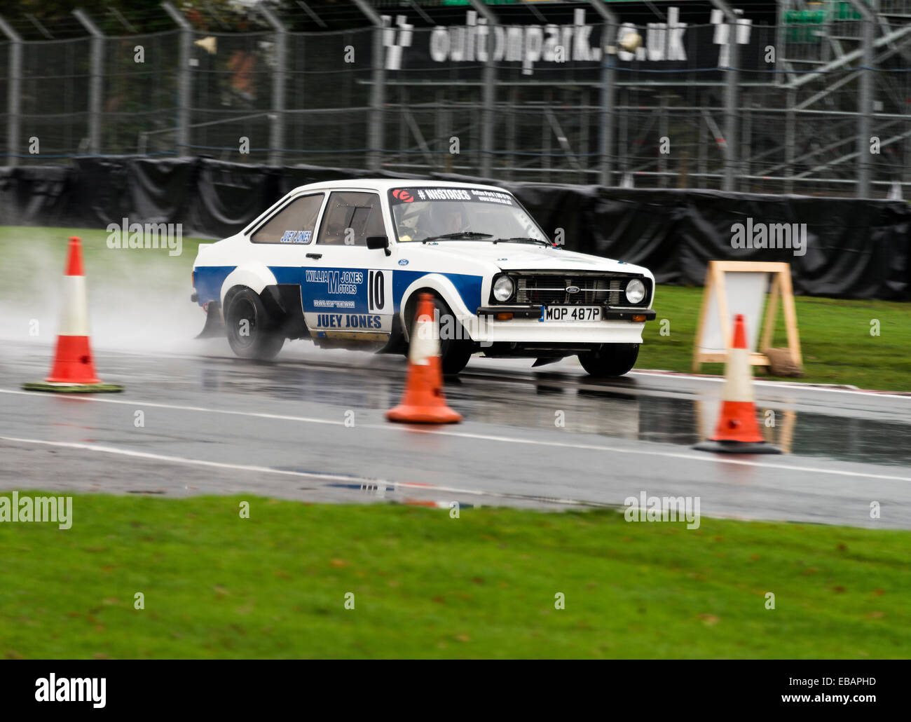 Ford Escort Mk II in Neil Howard Memorial Car Rally at Oulton Park ...