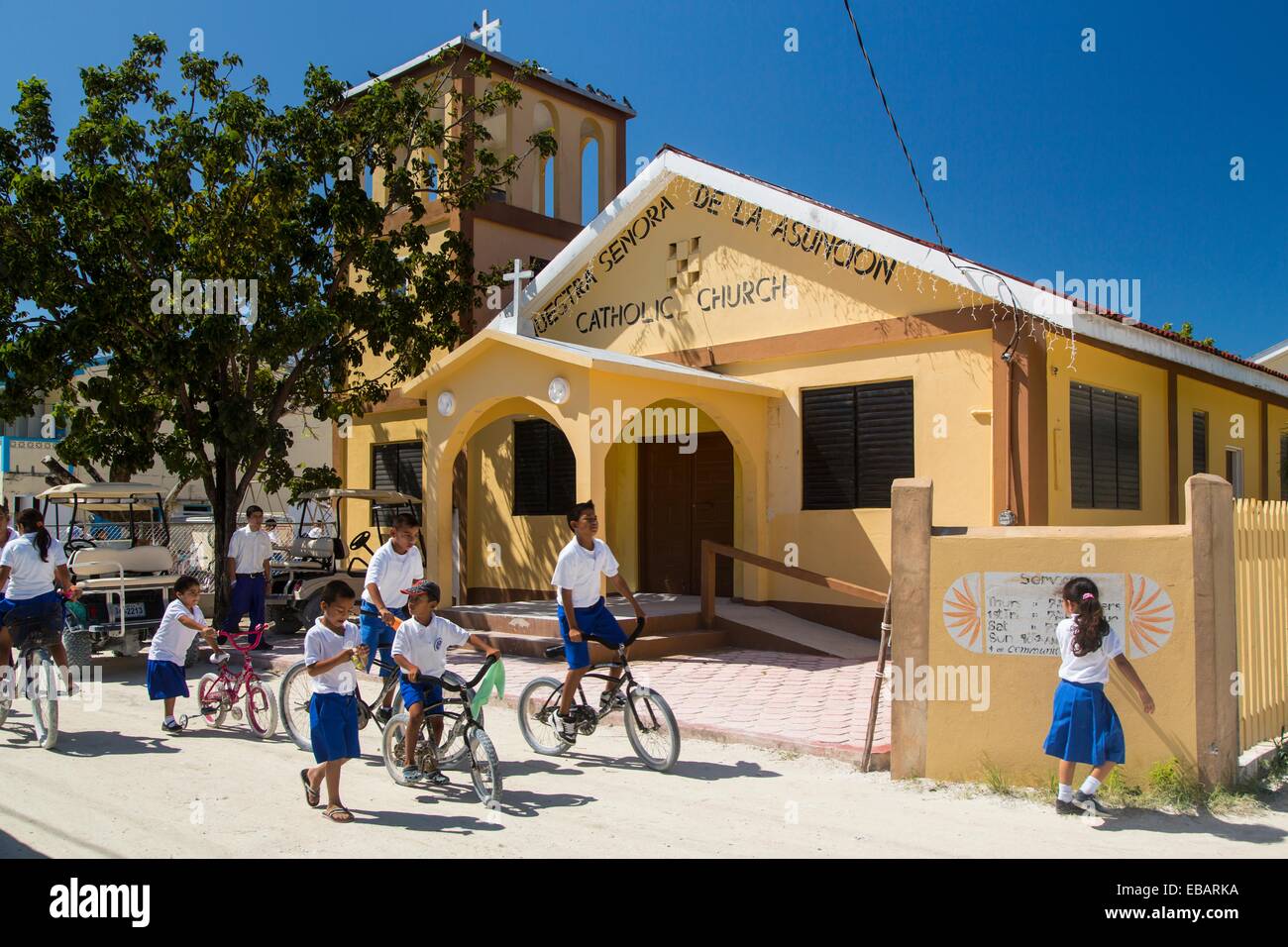 Belize church hi-res stock photography and images - Alamy
