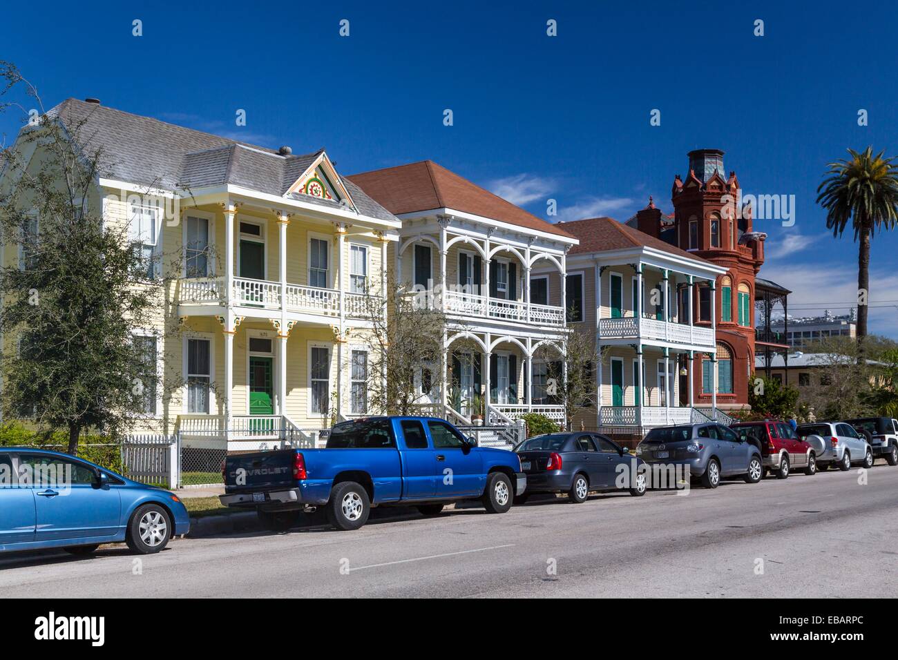 Historic home in galveston hi-res stock photography and images - Alamy