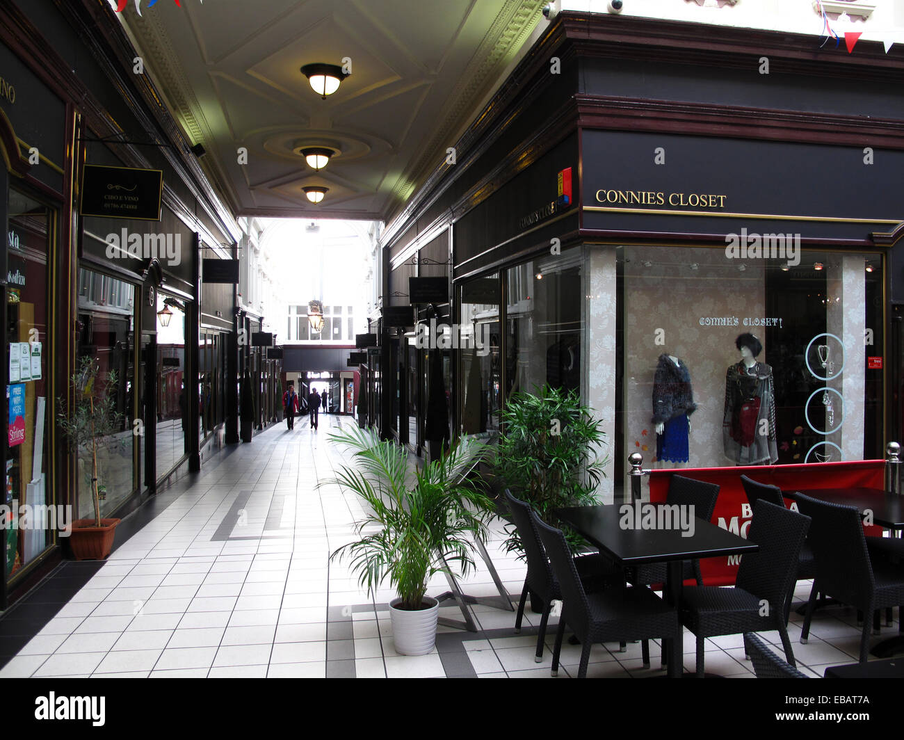 The Stirling Arcade Victorian shopping mall Stock Photo - Alamy