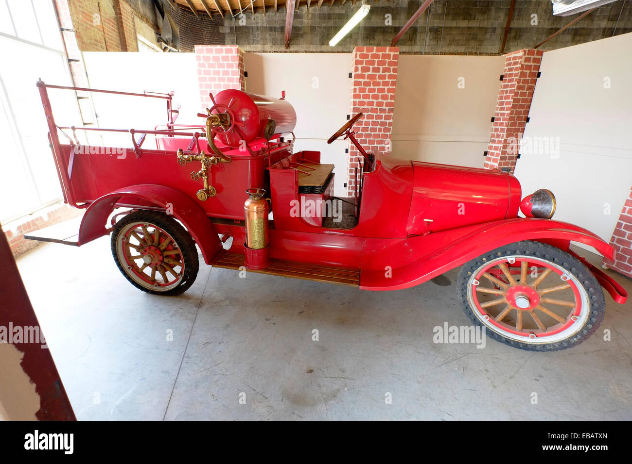 Firetruck Huntsville Transportation Museum Alabama AL US USA Stock ...