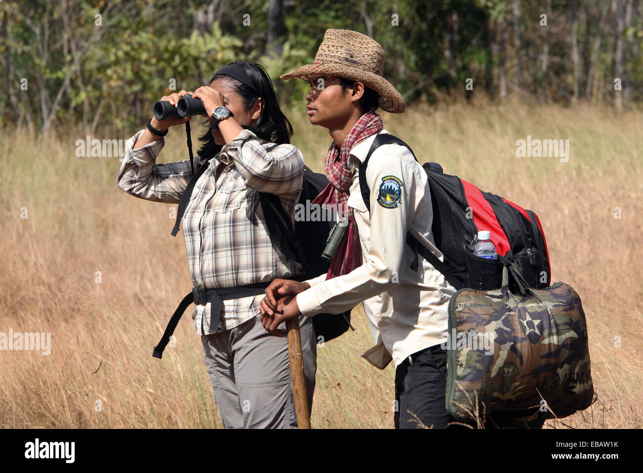Jungle trek guide hi-res stock photography and images - Alamy