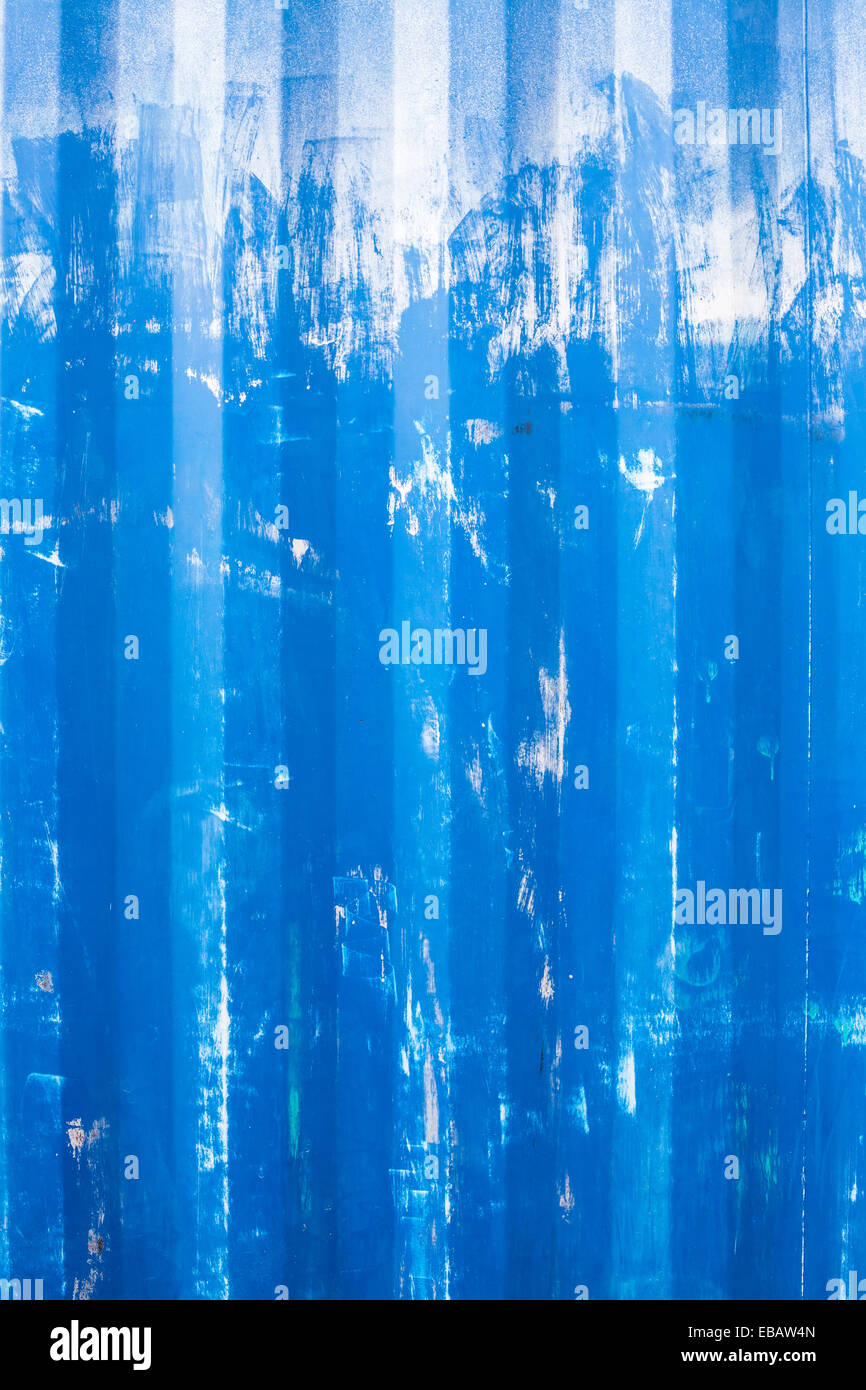 Scratched blue metallic texture Stock Photo - Alamy