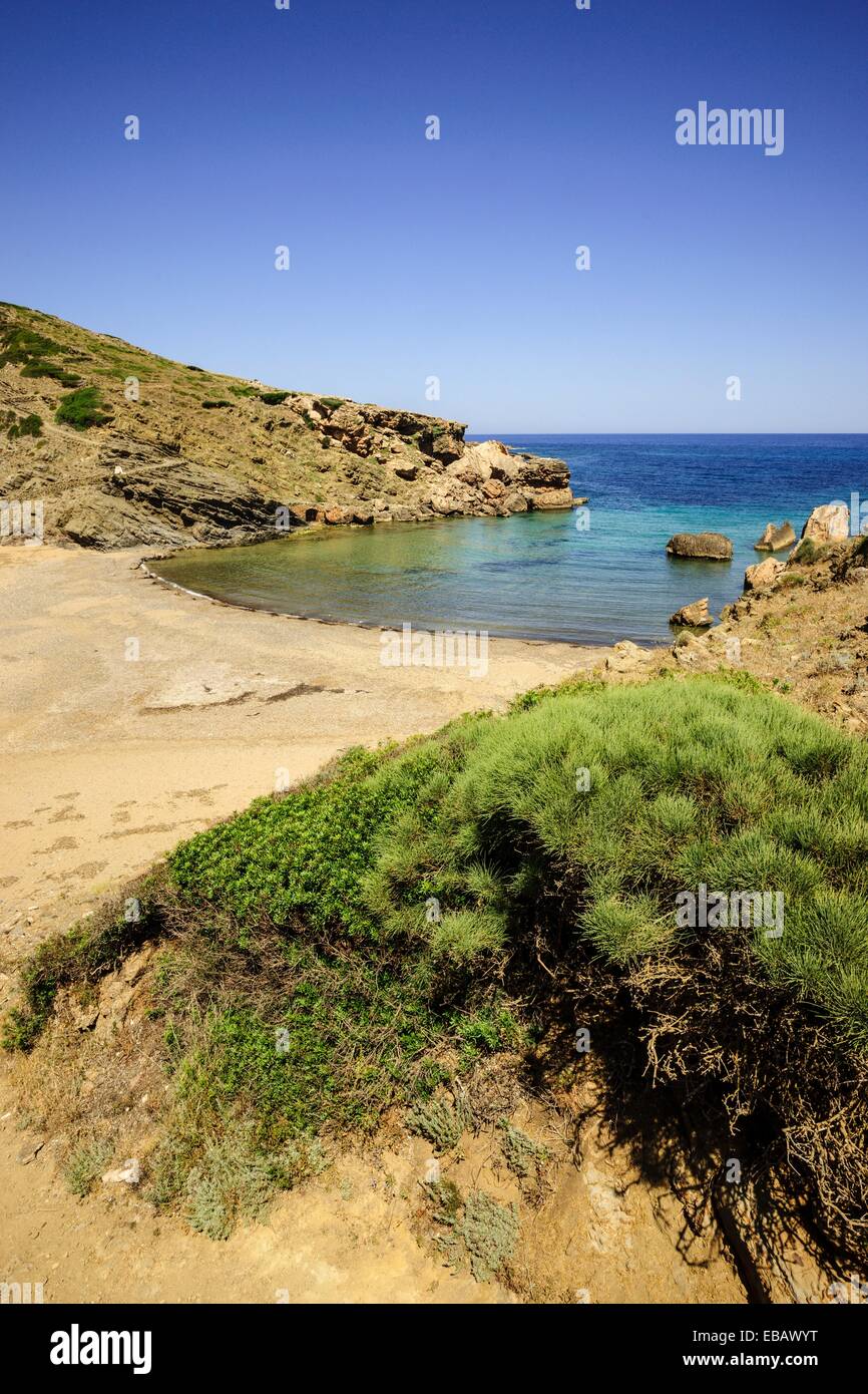 Cala en calderer menorca hi-res stock photography and images - Alamy