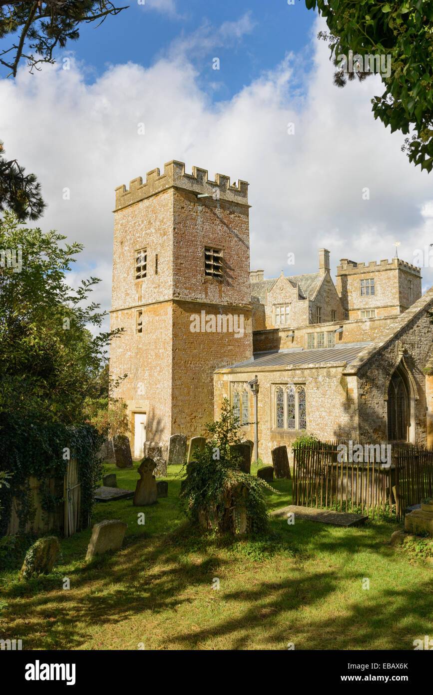 St Mary's church Chastleton Oxfordshire UK Stock Photo - Alamy