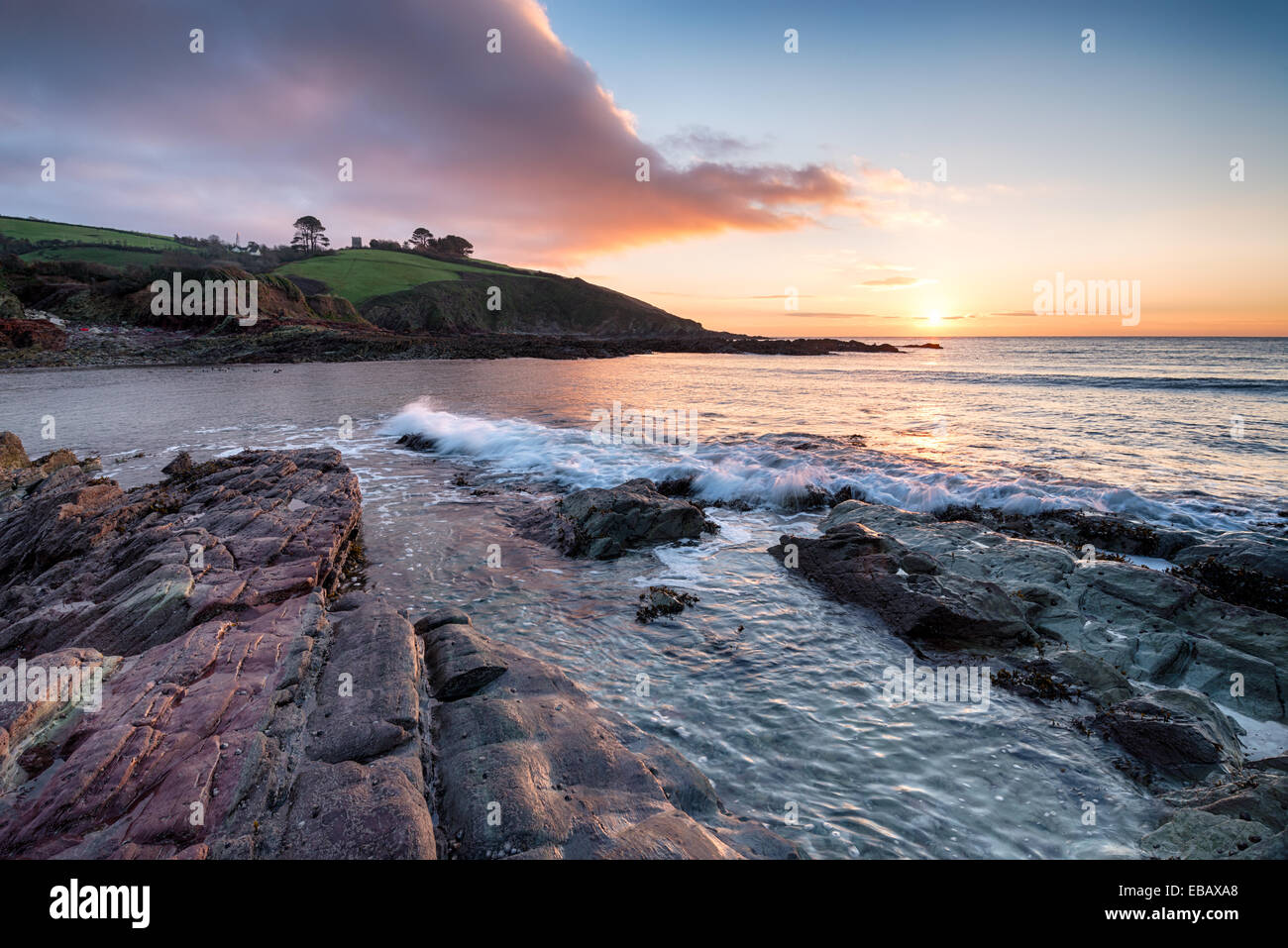 Talland bay hi-res stock photography and images - Alamy