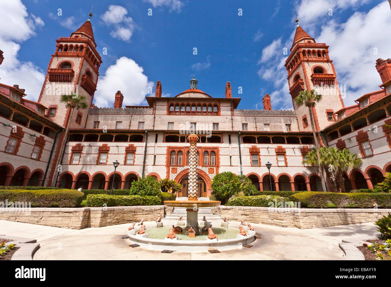 Flagler College Building In St Augustine High Resolution Stock ...