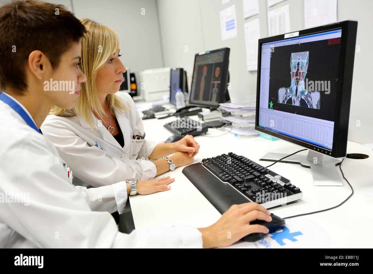 Treatment ORL with IMRT Intensity Modulated Radiation Therapy, Medical ...