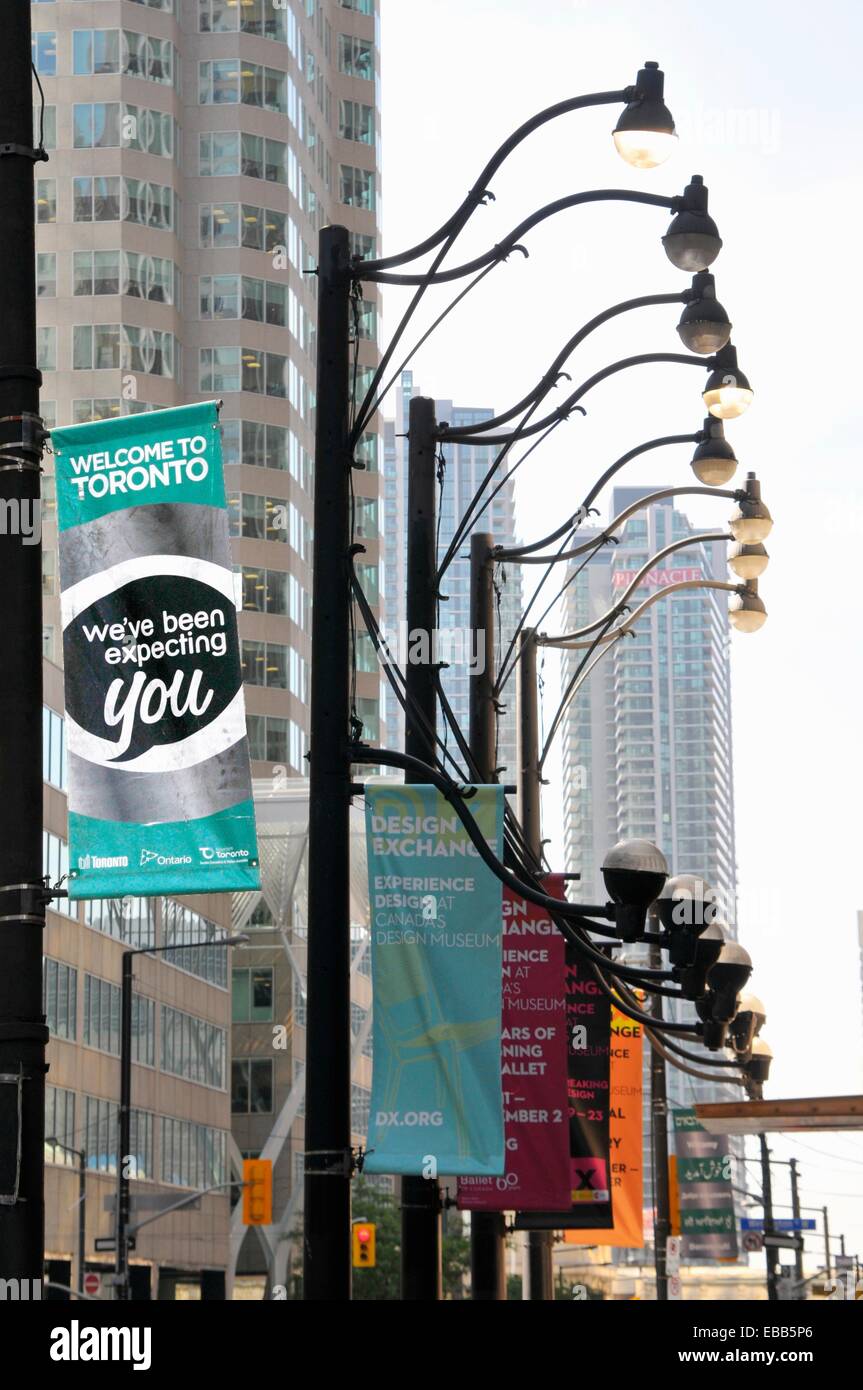 Welcome to toronto sign hi-res stock photography and images - Alamy