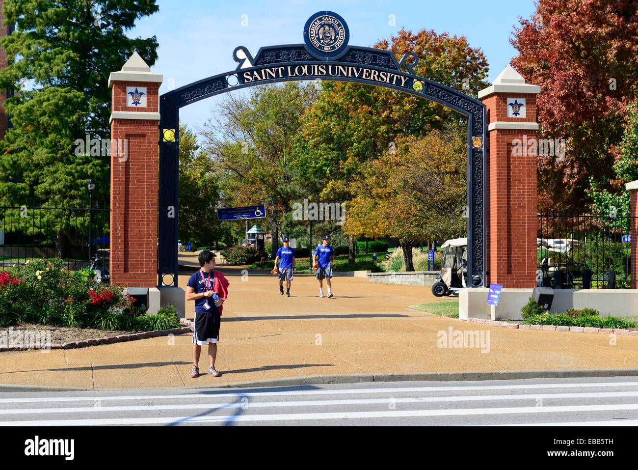 Saint Louis University St Louis MO Campus Stock Photo - Alamy
